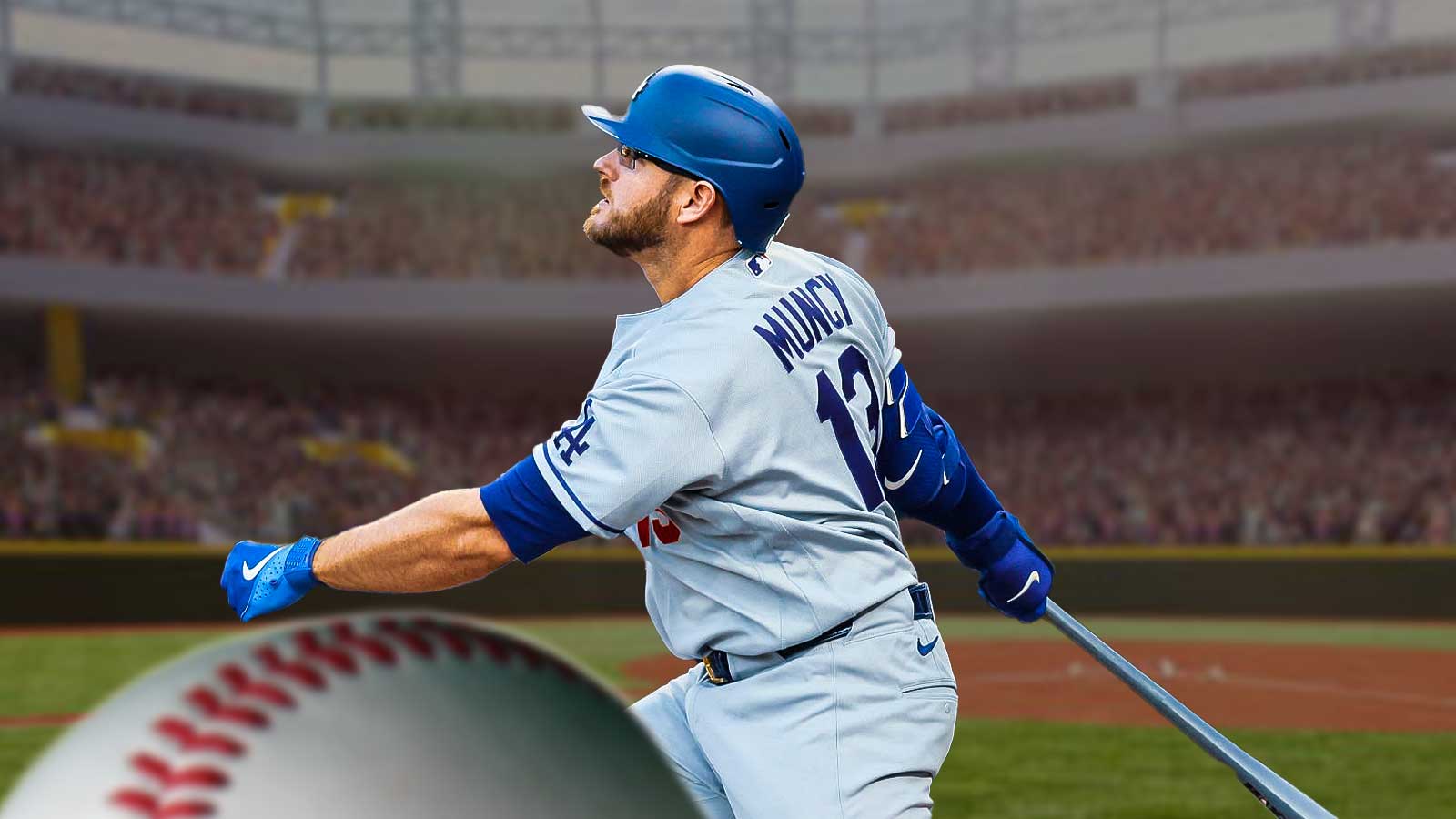 Max Muncy to miss Dodgers-Angels clash after scary collision with ...