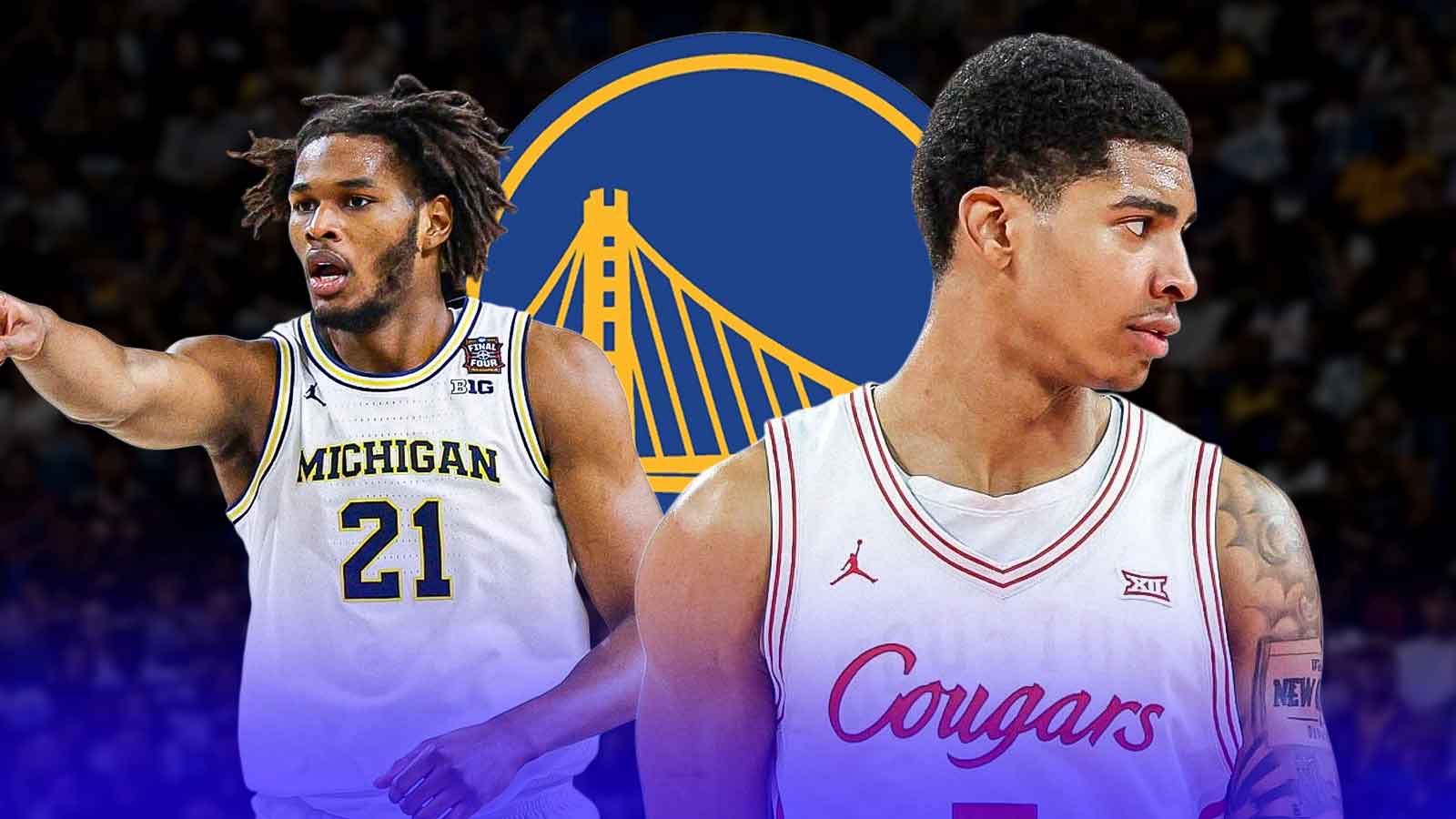 Warriors news: 1st-round prospects Morez Johnson Jr., Chris Cenac Jr ...