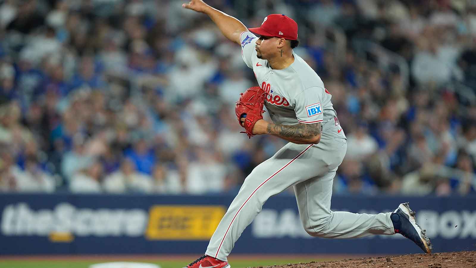 Phillies closer Jhoan Duran’s save streak comes to a screeching halt vs ...