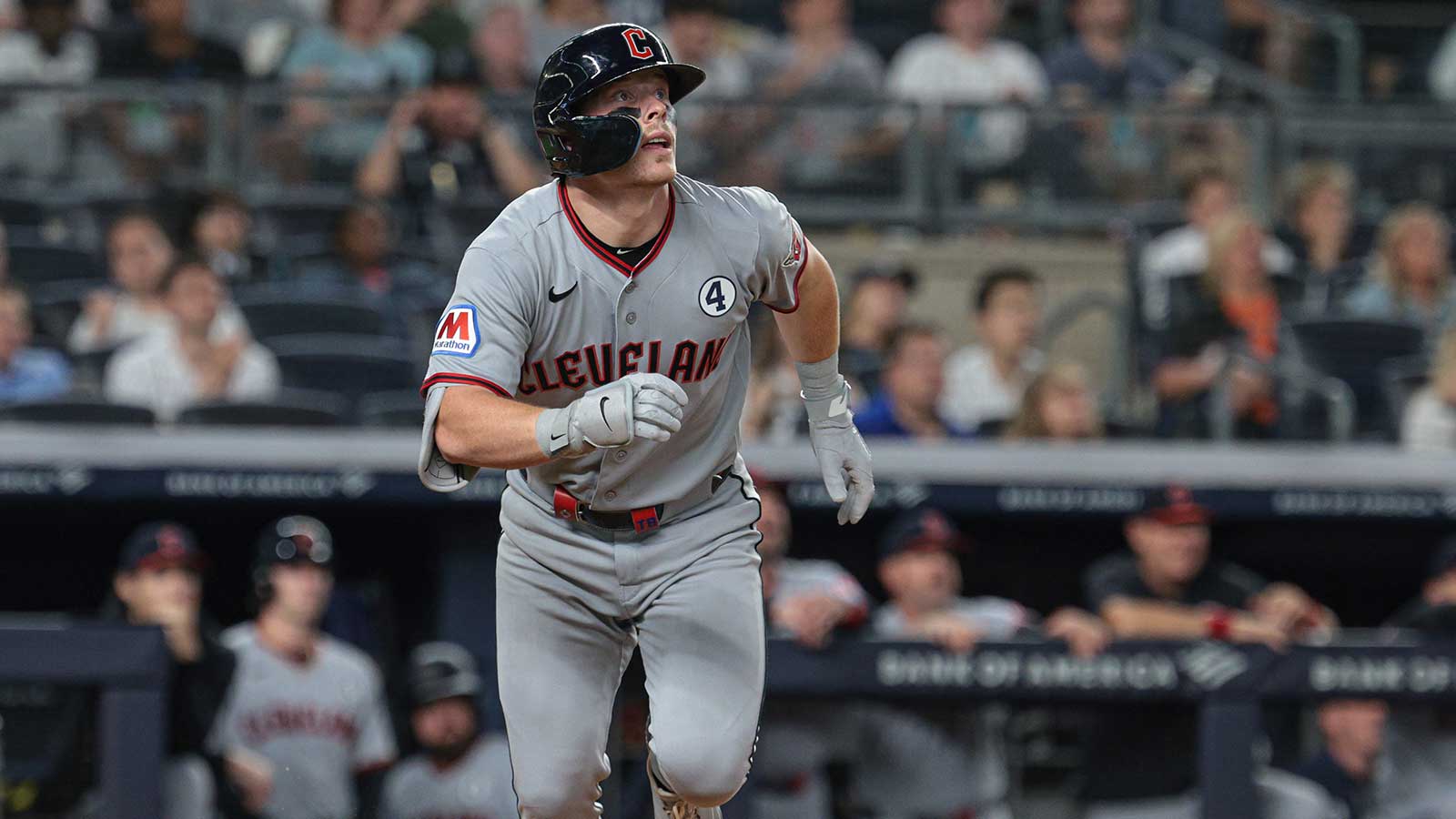 Guardians’ Travis Bazzana makes feelings clear on playing at Yankee ...