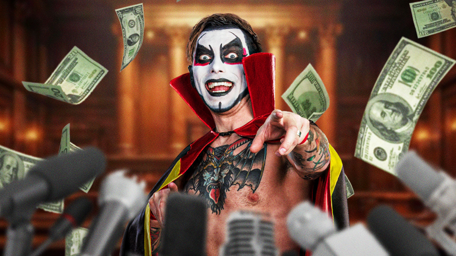 WWE news: Danhausen-themed trademark filed for 'human monies'