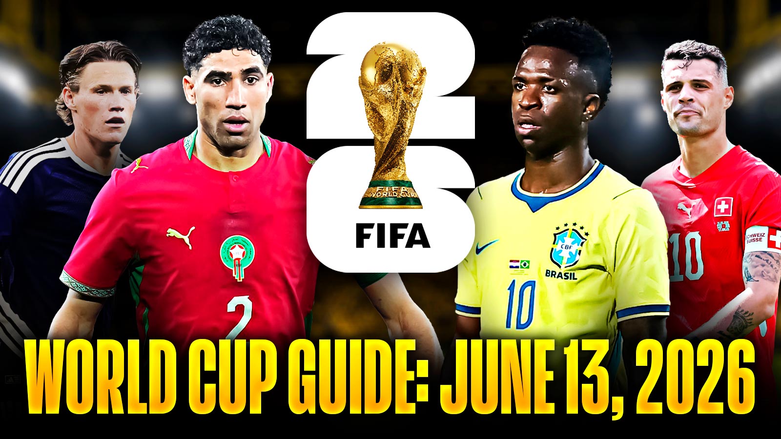 World Cup 2026 Daily Guide 6/13/26: Brazil-Morocco a Group Stage highlight